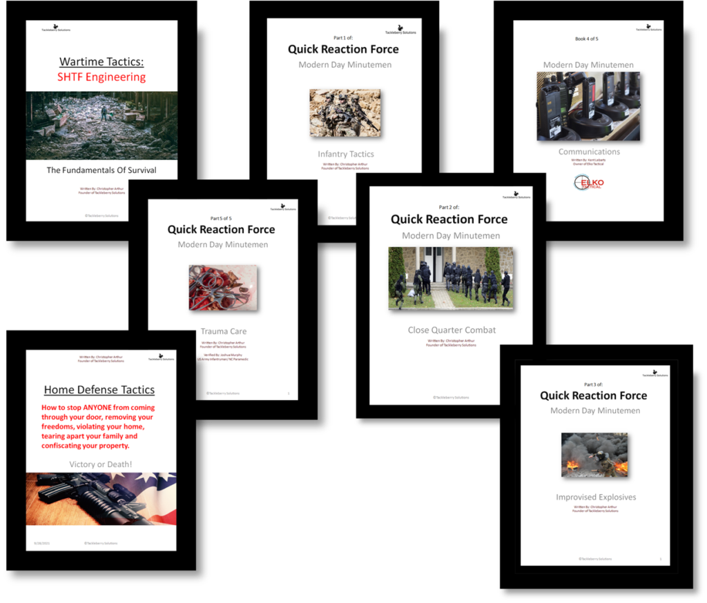 How to Lead a Quick Reaction Force - 5 book series