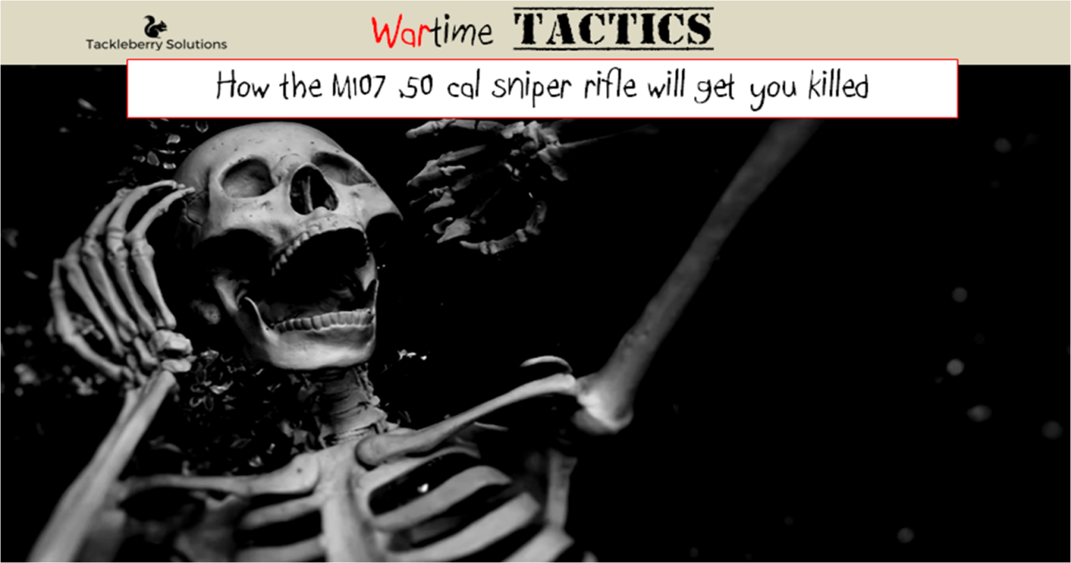How the M107 .50 cal sniper rifle will get you killed - Tackleberry ...
